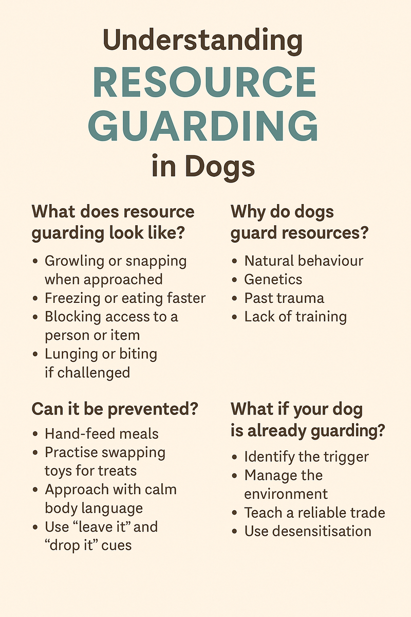 Understanding Resource Guarding in Dogs – Poppy's Picnic